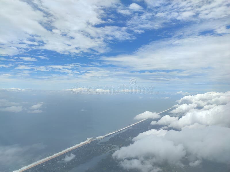 View of Clouds and Sky from the Aero Plane Stock Photo - Image of plane, view: 340771818