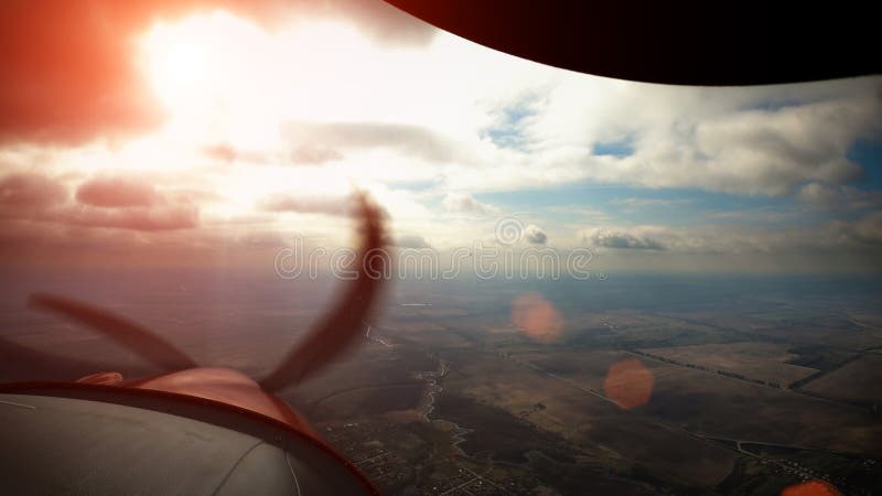 View from the Cockpit. First-person View Stock Photo - Image of speed ...