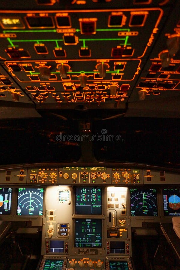 View Cockpit Instrument and Panel Stock Photo - Image of instrument ...