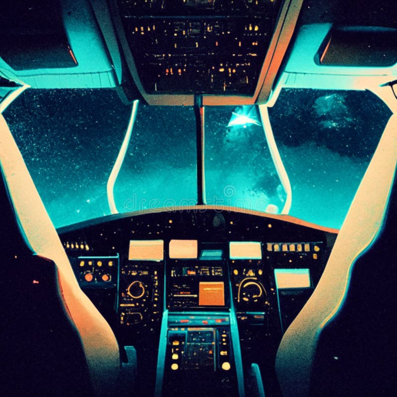 View From The Cockpit Spaceship Head Up Display Elements For The Spaceship Interface Template