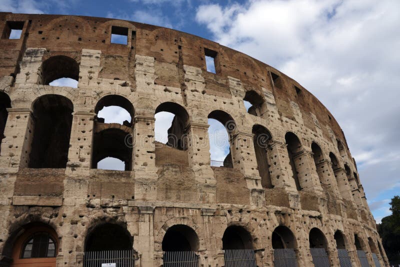 View of the Coliseum stock image. Image of landscape - 47937229