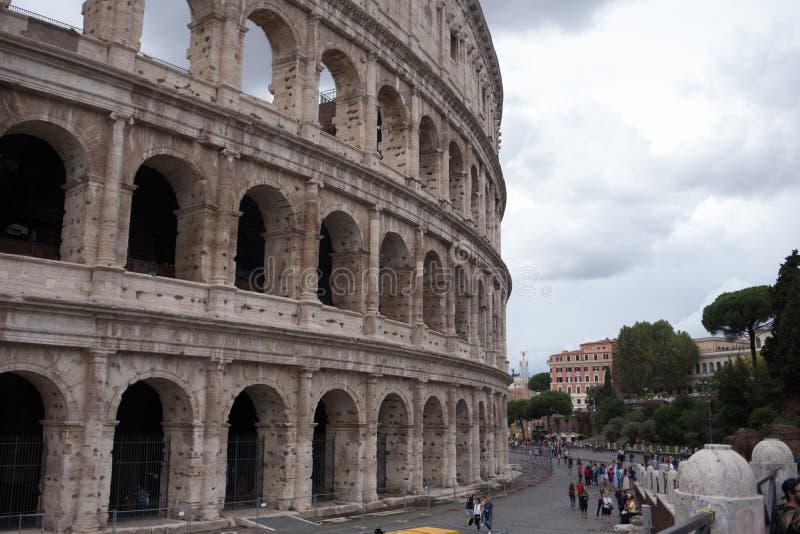 View of coliseum editorial photo. Image of tourism, view - 93589911