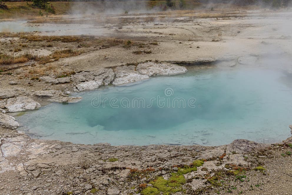 View into the Collapsing Pool Stock Image - Image of pool, mudpod ...
