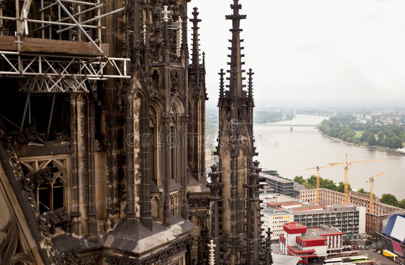 View of Cologne, Germany stock photo. Image of scene - 49369412