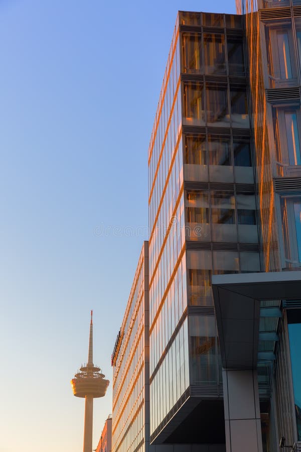 View of the Colonius Tower in Cologne, Germany Editorial Photo - Image ...