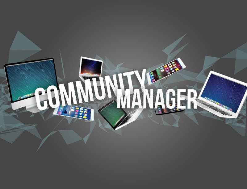 Communication Title Isolated on a Background and Surounded by Mu Stock ...