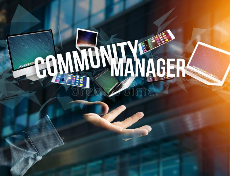 Communication Title Isolated on a Background and Surounded by Mu Stock ...