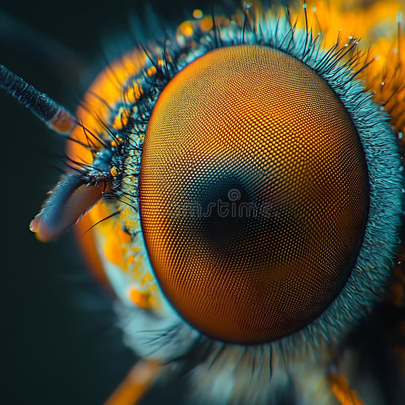 View from the Compound Eye of an Insect Highlights Natural Micro ...