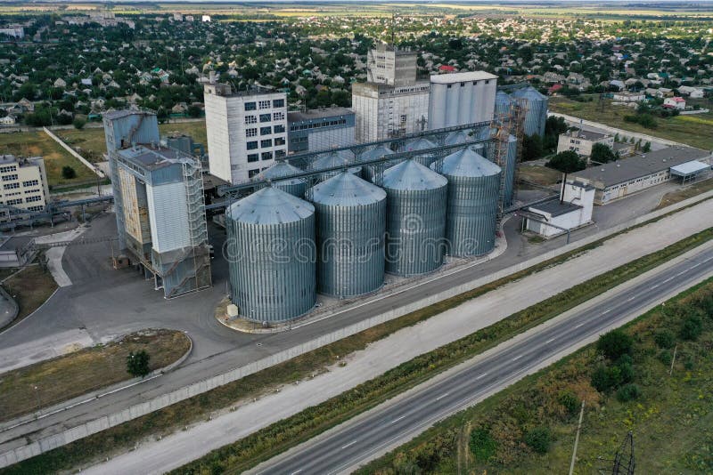 Compound Feed in Sacks Fodder Stock Image - Image of compressed ...