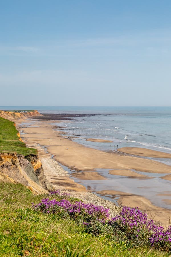 A View of Compton Bay stock image. Image of blue, cliff - 148619913