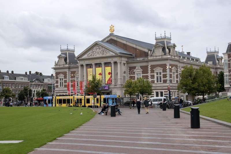 View at the Concertgebouw Building at Amsterdam the Netherlands 16-8 ...