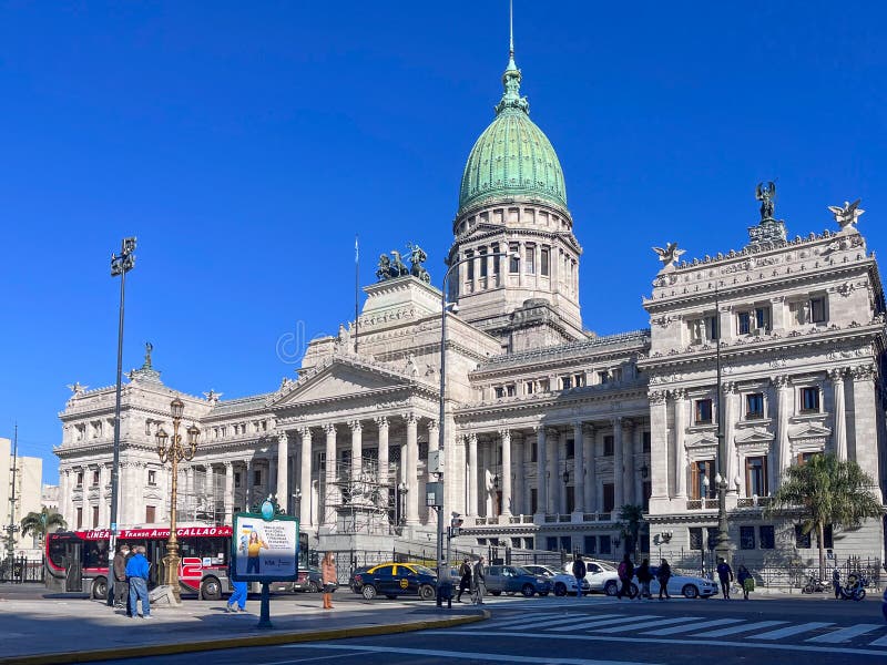 View of the Congress of Argentina in Buenos Aires Editorial Image ...