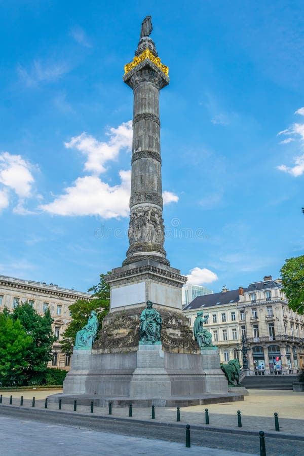 View Of The Congress Column In Brussels, Belgium. The Congress Column ...