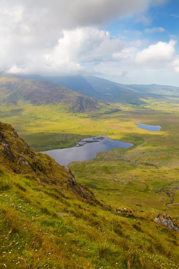 View from Connor Pass stock image. Image of peninsula - 24098115
