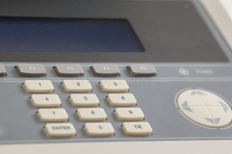 View on a Control Panel of an Old PCR Machine in a Scientific ...