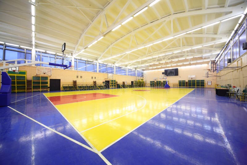 Gymnasium stock photo. Image of event, court, school, activity - 7323266