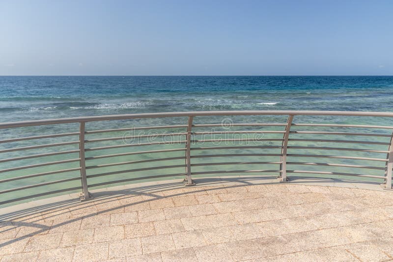 View of Corniche Promenade in Jeddah, Saudi Arab Stock Photo - Image of ...