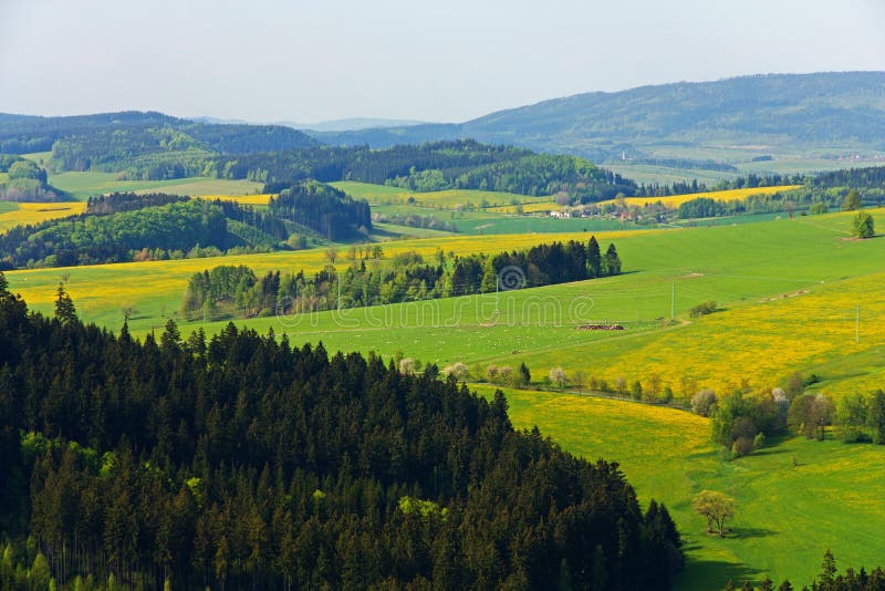 View of the countryside stock photo. Image of travel - 54140228