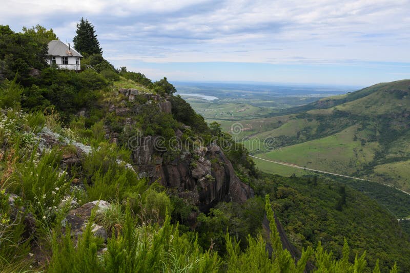 View at the Countryside of Hogsback on South Africa Stock Image - Image ...