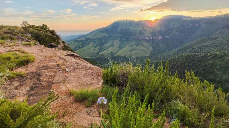 View at the Countryside of Hogsback on South Africa Stock Photo - Image ...
