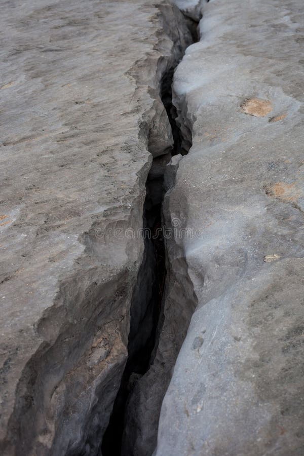 Crack in a Large Ceramic Vessel, Which Arose after Firing Stock Photo ...