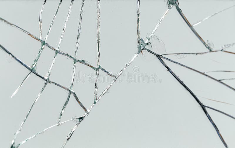 CRACKED MIRROR with NEVER GIVE UP TEXT Stock Photo - Image of glass ...