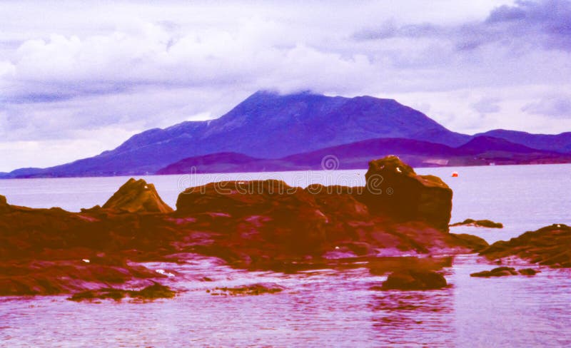 View of Croagh Patrick County Mayo Ireland Stock Photo - Image of ...