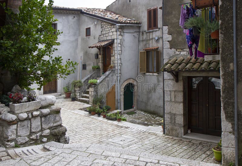 View of Cusano Mutri stock image. Image of view, cusano - 261396545