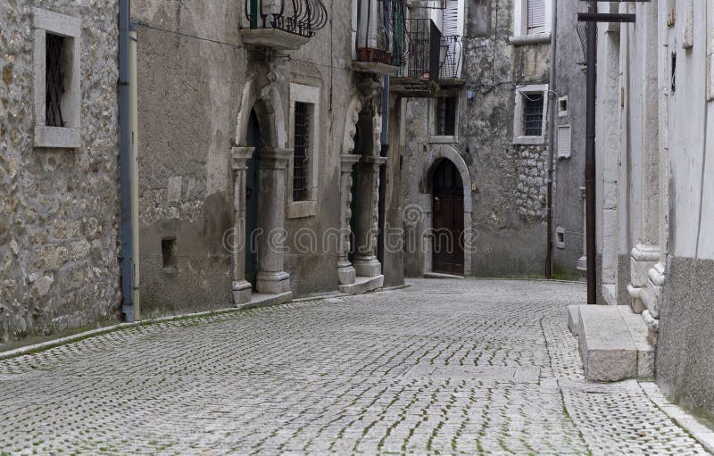 View of Cusano Mutri stock photo. Image of cusano, village - 262154630