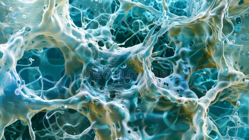 A View of the Cytoskeleton of a Cell Composed of Thin Filaments and ...