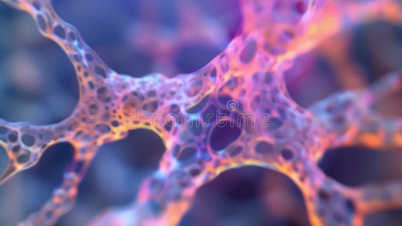 A View of the Cytoskeleton of a Cell Composed of Thin Filaments and ...