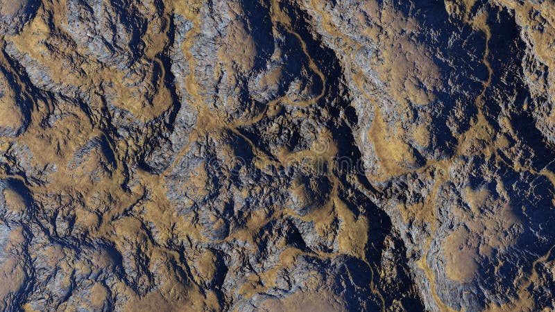 Stone Textures. Dark Orange Banner. Abstract Rock Background. Macro ...