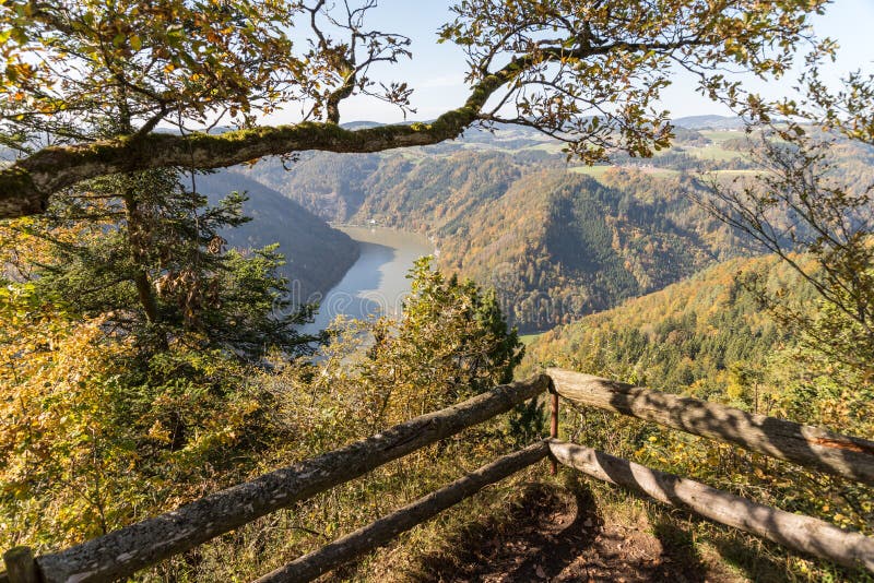 View of the Danube Region - Austria Stock Image - Image of country ...