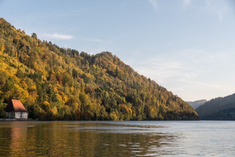 View in the Danube Valley - Austria Stock Image - Image of countryside ...