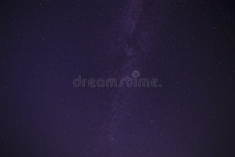 Purple Starry Night Sky Background Stock Photo - Image of text ...