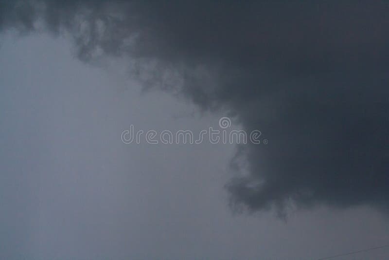 Dark Stormy Sky As Background, Texture Stock Image - Image of ...