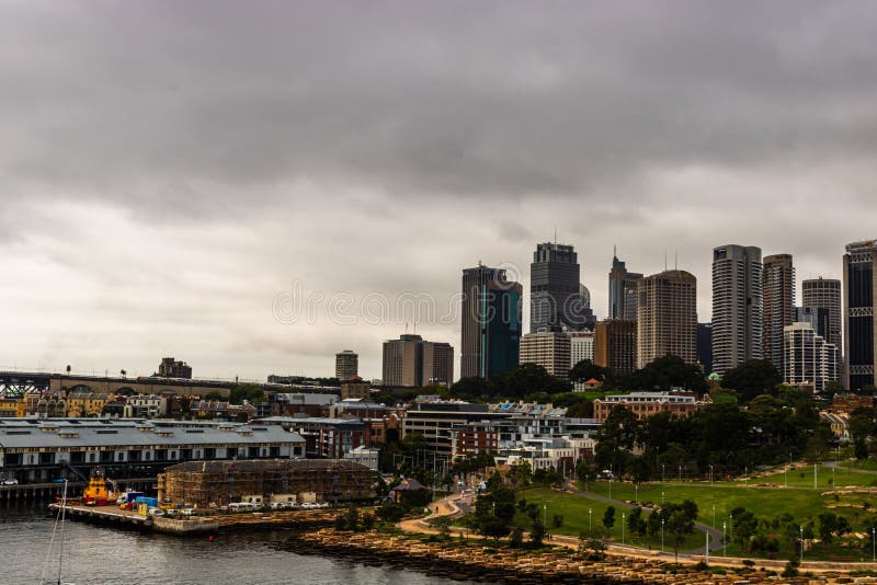 View of Darling Harbor in Sydney, Australia, 2019 Editorial Stock Image ...
