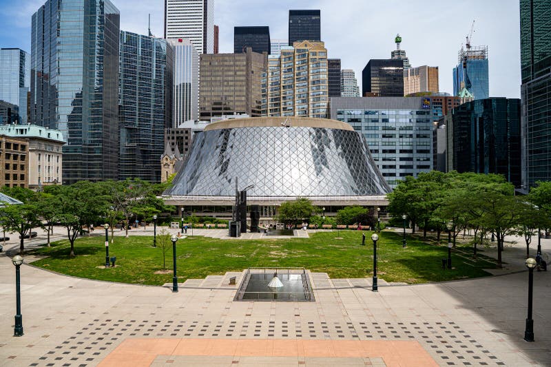 View of David Pecaut Square in Downtown Toronto. Editorial Stock Photo ...