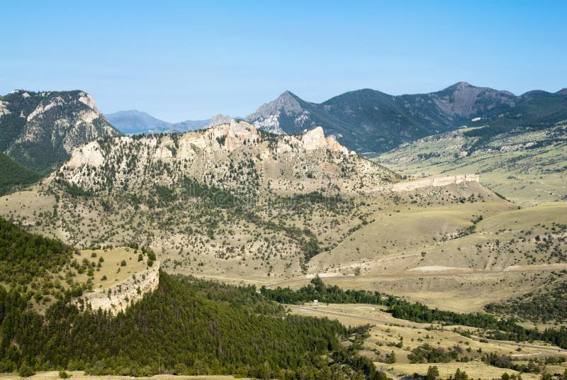View from Dead Indian Pass stock image. Image of range - 10761815