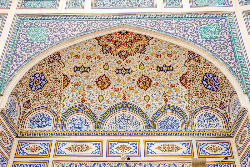 View at the Decoration of Mosque of Shahi Eid Gah in the Streets of ...