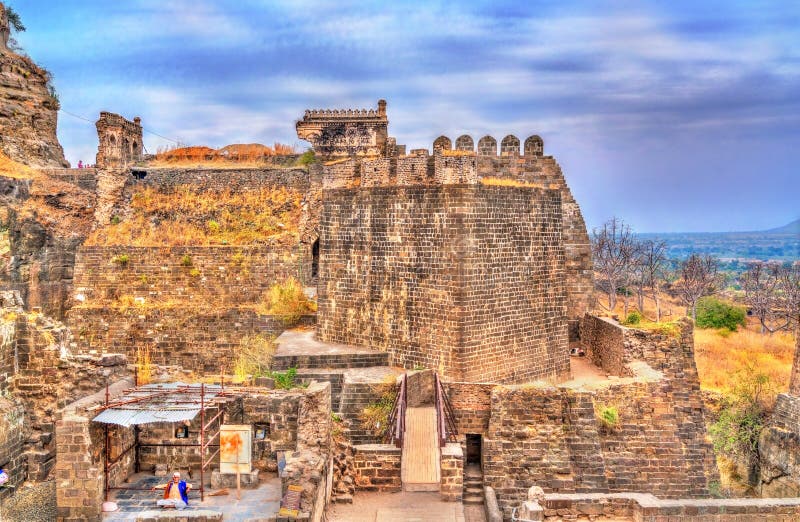 Devagiri Fort in Daulatabad - Maharashtra, India Stock Image - Image of ...