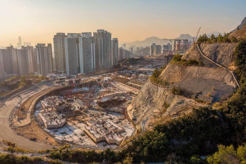 View of Development at Anderson Road, Hong Kong 18 Jan 2023 Editorial ...