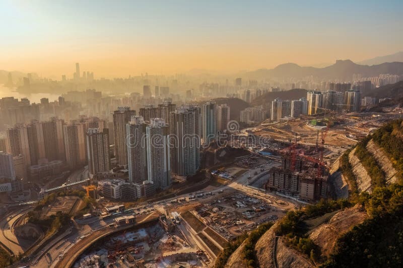 View of Development at Anderson Road, Hong Kong 18 Jan 2023 Editorial Photo - Image of tong ...