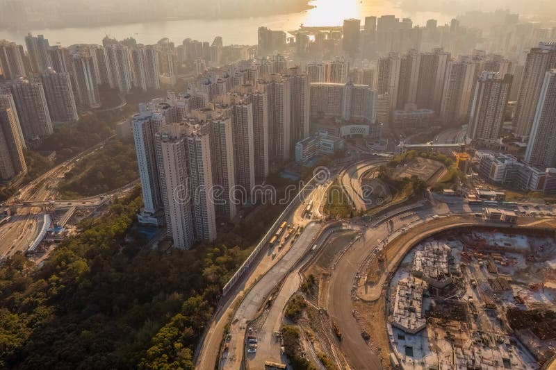 View of Development at Anderson Road, Hong Kong 18 Jan 2023 Editorial ...
