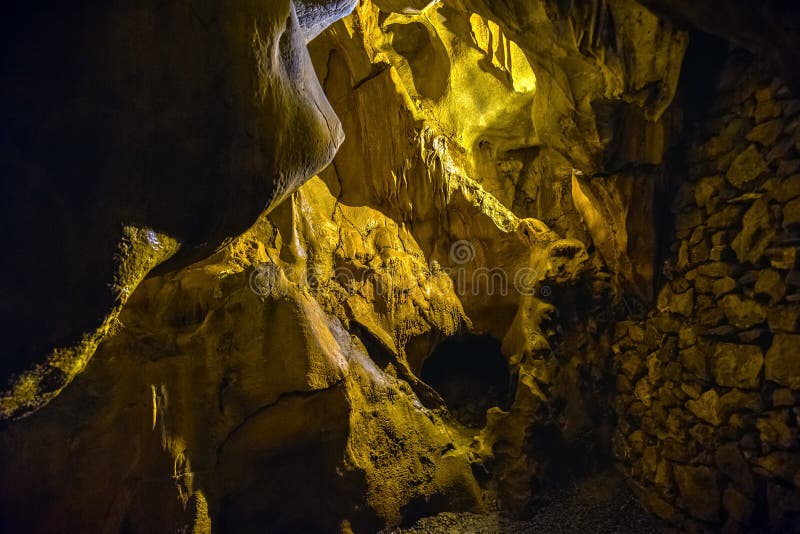 View of Dim Cave stock photo. Image of natural, turkey - 79757742