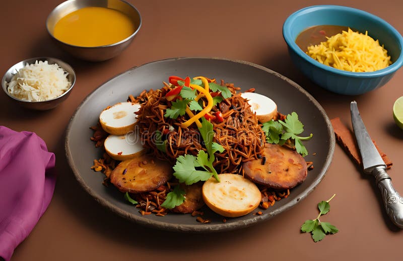 A View of a Dining Table with Full of Different Types of Delicious ...