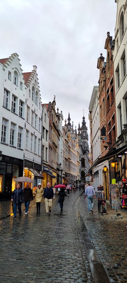 The Beautiful City of Brussels Editorial Photo - Image of exterior ...