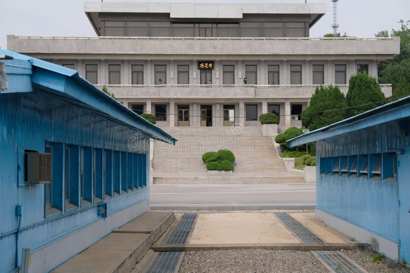 The DMZ at Panmunjom editorial image. Image of danger - 119901085