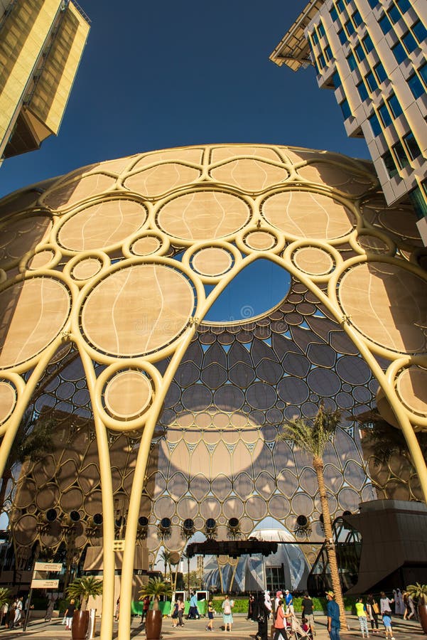 Dome at Dubai expo 2020 editorial stock image. Image of dubai - 241665959