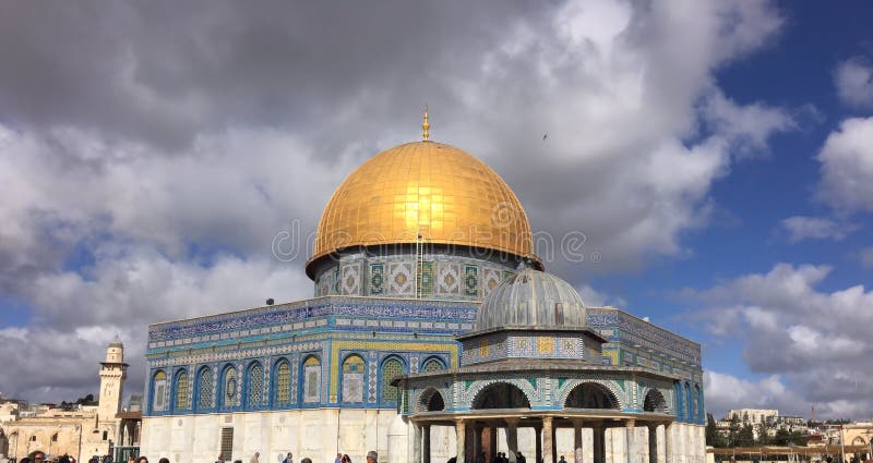 A View of the Dome of the Rock in Jerusalem Editorial Image - Image of ...